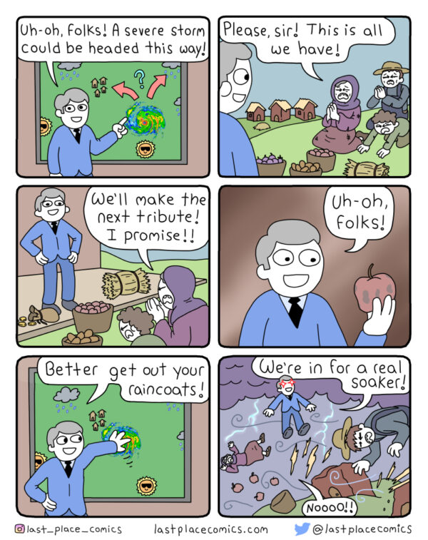 Weather Man - Last Place Comics